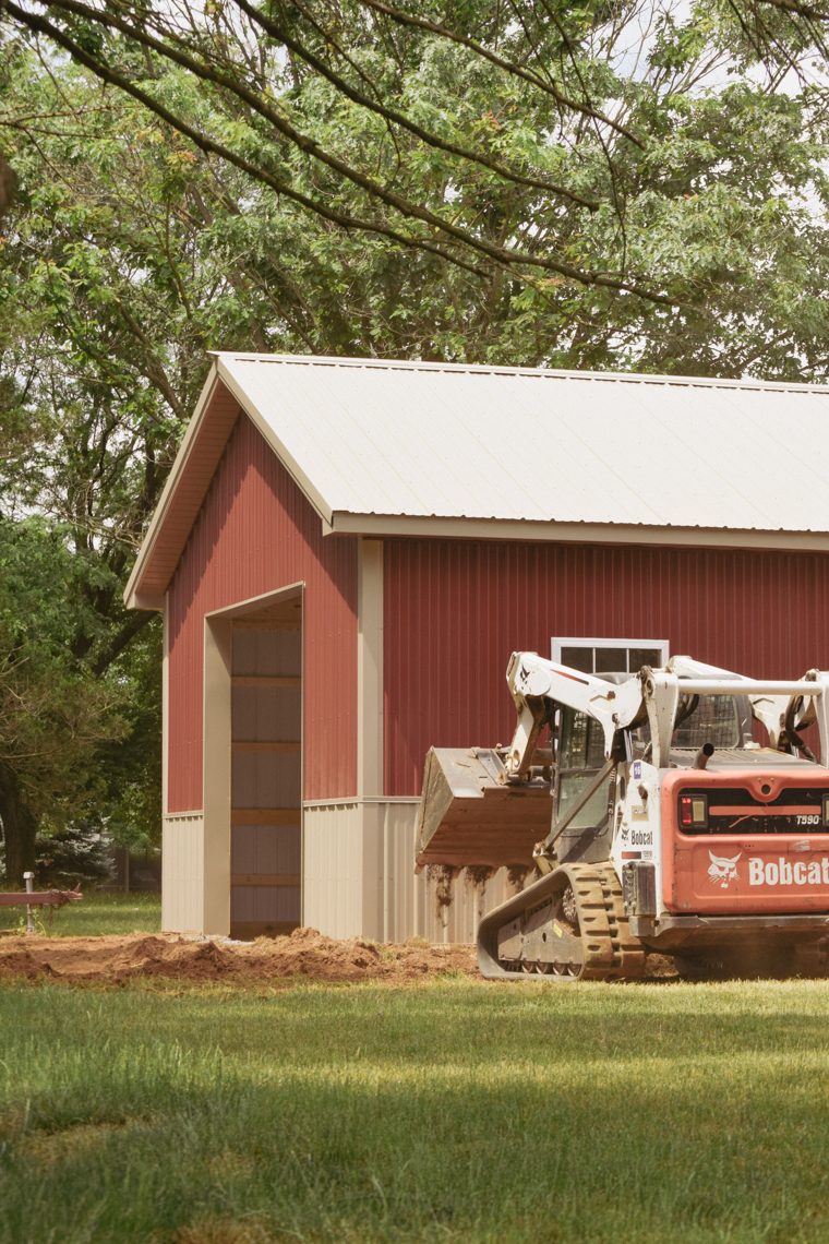 Sitework for Pole Barn Lancaster PA - BedRock Siteworks